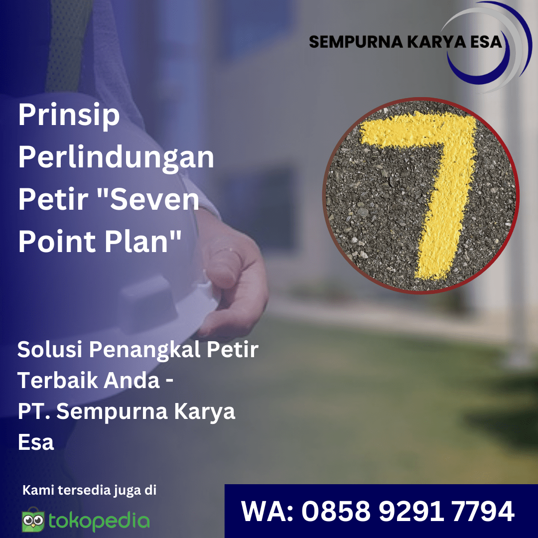 Prinsip Perlindungan Petir Terbaik "Seven Point Plan"