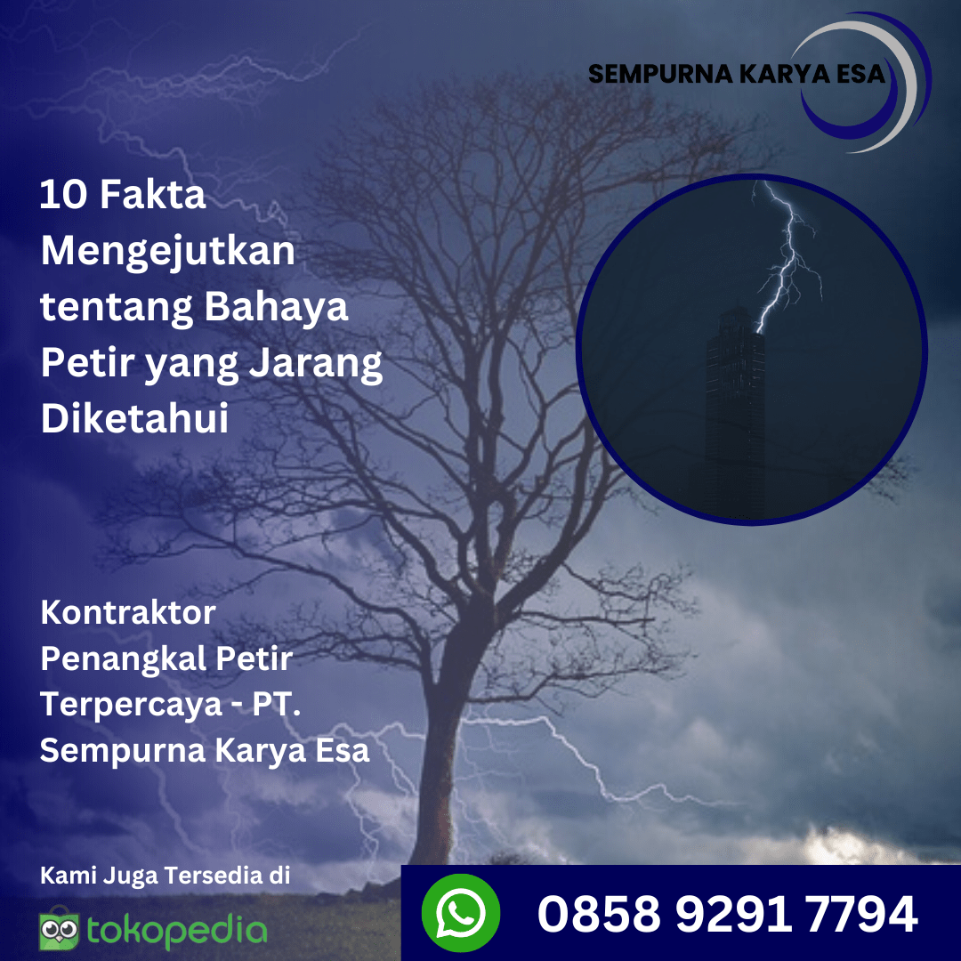 10 Fakta Mengejutkan tentang Bahaya Petir yang Jarang Diketahui