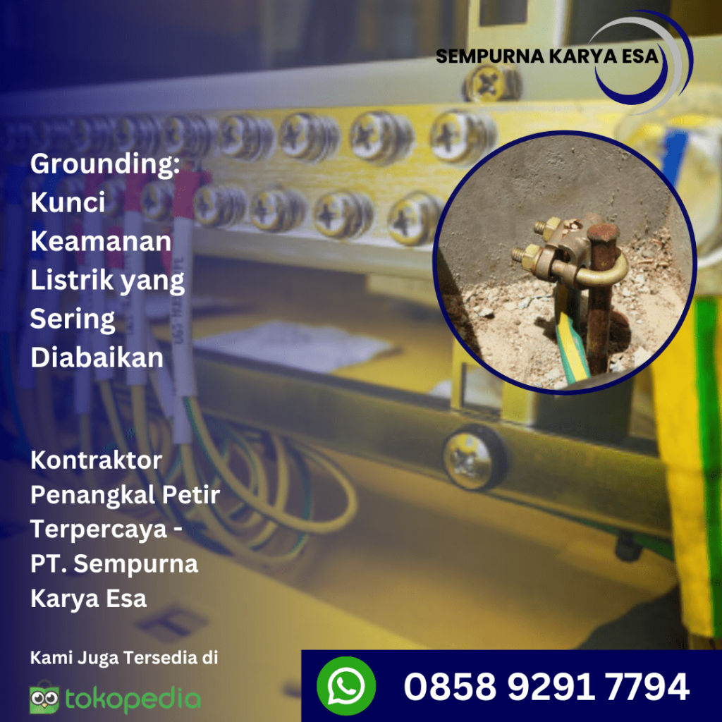 Cara Pemasangan Grounding Penangkal Petir dan Pentingnya untuk Sistem ...