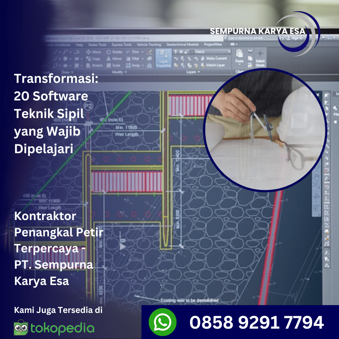 Transformasi: 20 Software Teknik Sipil yang Wajib Dipelajari