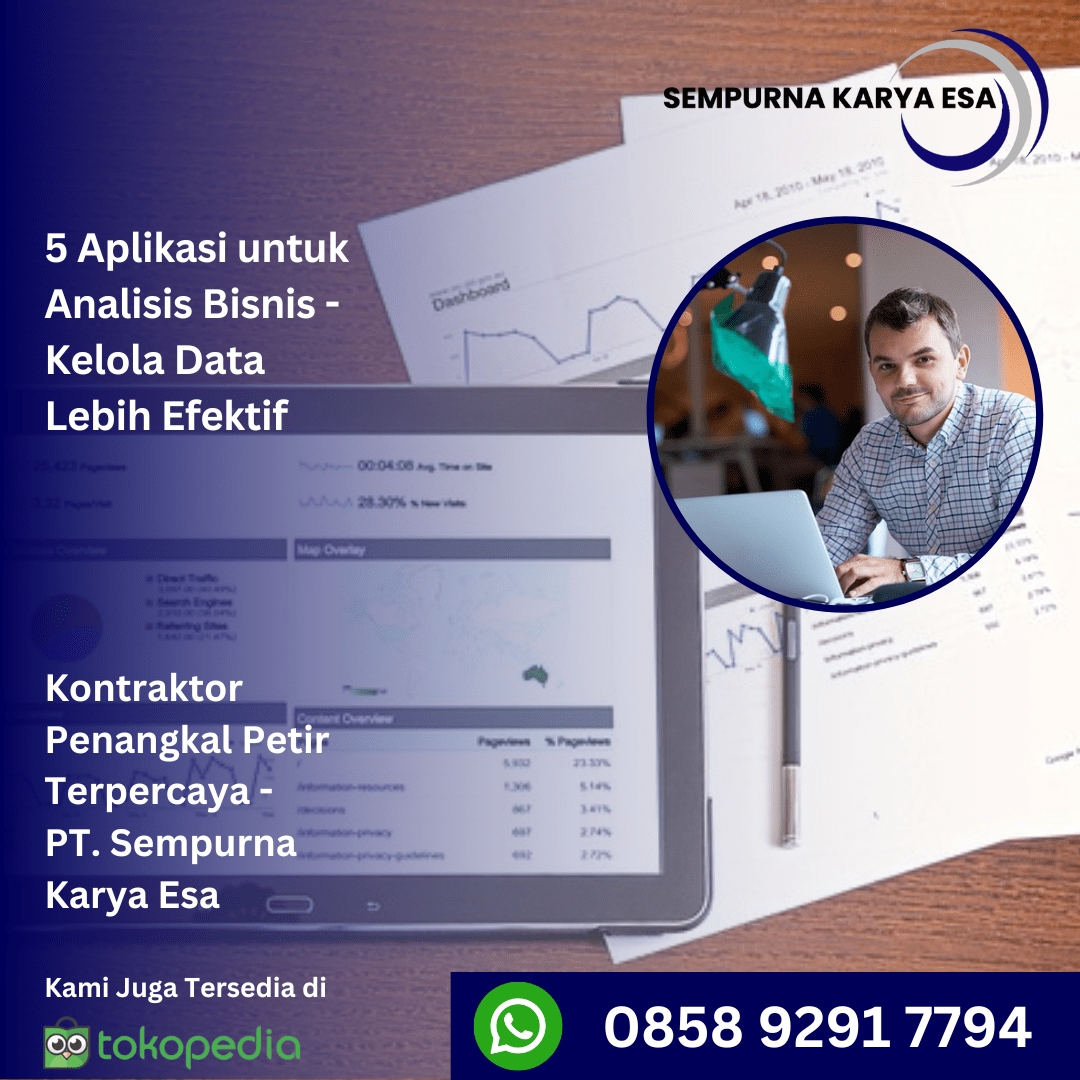 5 Aplikasi untuk Analisis Bisnis - Kelola Data Lebih Efektif