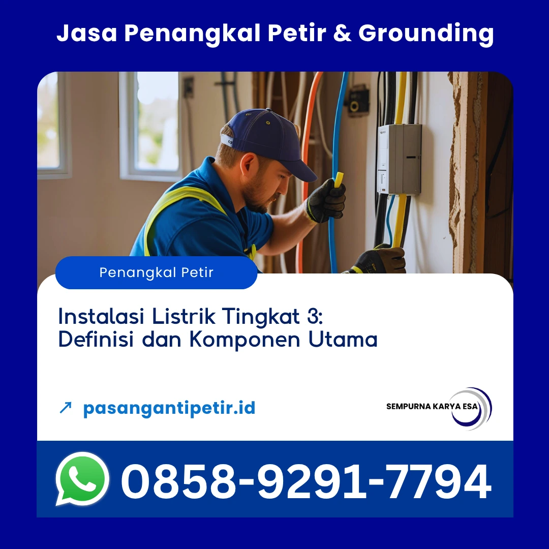 Instalasi Listrik Tingkat 3: Definisi dan Komponen Utama